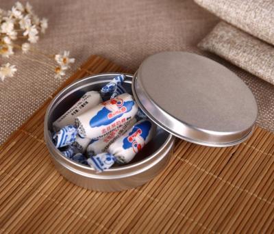 China 150ml aluminum  candy jars, 150ml aluminum jars, 150ml PET window Aluminum containers, 150G aluminum jars for sale for sale