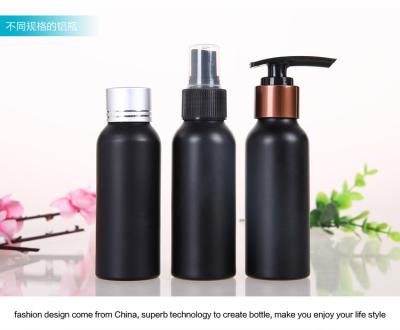 China 100ML ALUMINUM PUMP SPRAYER BOTTLE, HOT SALE ALUMINUM BOTTLE ESSENCIAL ALUMINUM BOTTLE for sale