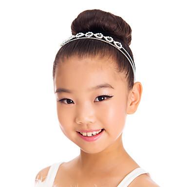 Cina Accessori di usura di ballo della forcella dei fiori delle perle del cristallo di scintillio per i bambini e gli adulti in vendita
