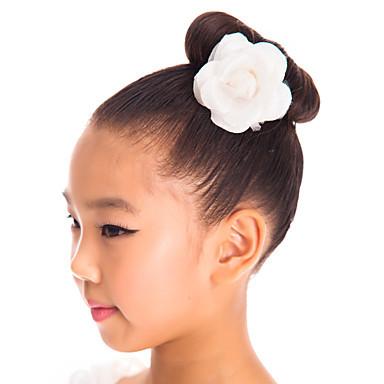 Cina Casco bianco puro del fiore del poliestere per gli accessori di usura di ballo della decorazione in vendita