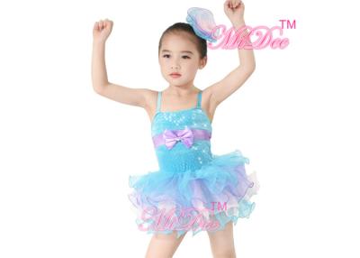 Cina Il ballo senza maniche di balletto di MiDee Costumes la gonna a file del tutu del velluto del Camisole in vendita