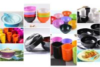 China Tableware Kitchenware Raw Material 100% Melamine Moulding Compound Powder for sale