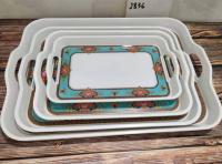China Custom White Melamine Dinnerware Sets For Kitchen Serving Bowls for sale