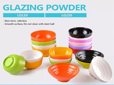 China Melamine Glazing Powder Melamine Coating Compound With Specific Gravity 1.5-1.6g/cm3 for sale