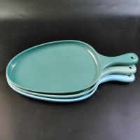 China Melamine Tray Tasteless White Powder Tableware Kitchenware Daily Necessities for sale