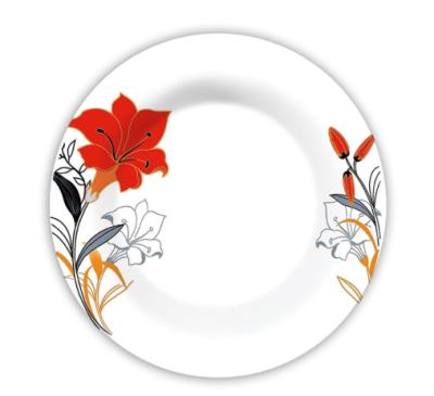 China High Definition Waterproof Wear Resistant Hydrographic Printing Decal Sheet For Melamine Tableware for sale