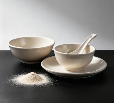 China High Gloss White UMC Molding Compound for Compression Molding Dinnerware for sale
