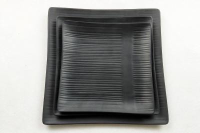 China Wholesale Unbreakable Black Matte Melamine Bowl - Scratch Resistant Korean Style Dinnerware for sale