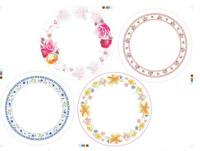 China OEM Waterproof Melamine Decal Paper For Melamine Kitchenware for sale