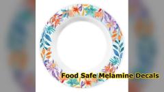 Melamine Decal Paper Food Safe High Def Printing