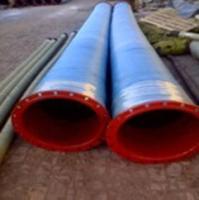 China Flanged Dredging Hose with -30°C to 80°C Temperature Range and 3:1 Safety Factor for Marine Applications for sale