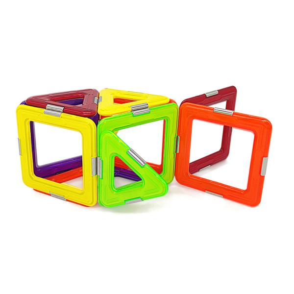 Quality 3 Years+ DIY Assembly Magnetic Block Sets , Geometric Magnetic Shapes Kits for sale