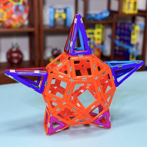 Quality Patrick Star Shaped Magnetic Childrens Toys Building Magnetic Blocks For 3+ Year Old for sale