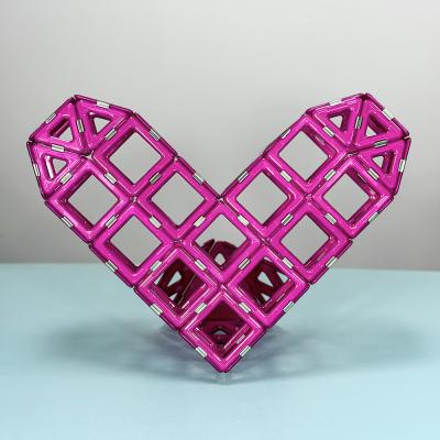China Perzikhartvormen Magnetische bouwstenen Speelgoed Geschenken voor jongens en meisjes Te koop