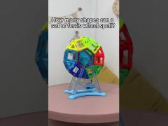 Tweede generatie magnetische blokken sets Toy 91PCS Dreamland Theme Creativity