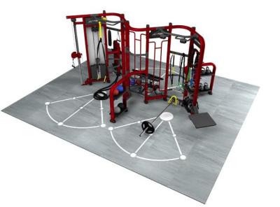 China Synergisme 360 Gymnastiekmateriaal, de Machine van de het Synergismetraining van de Kabeloversteekplaats Te koop