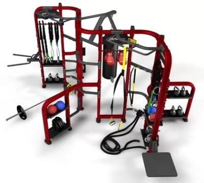 China Professionele van het de Gymnastiekmateriaal van de Synergismegeschiktheid Multi Functionele 360 Geschiktheidsmachine Te koop