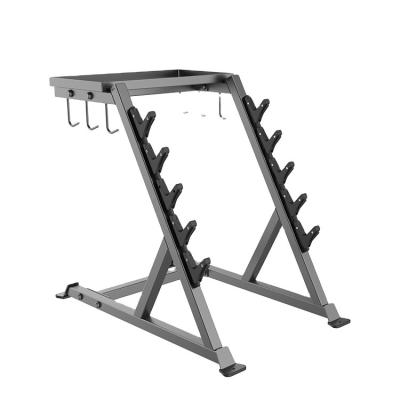 China Commercial Gym Fitness Equipment 5/10 Pairs Custom Barbell Rack Weight Plate Tree zu verkaufen