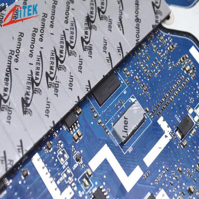 Cina Grey Thermal Conductive Gap Filler 27shore00 per elettronica portatile tenuta in mano in vendita