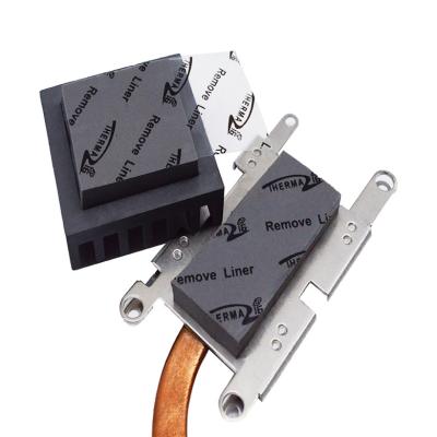 Китай теплоотвод 4.0mmT 3.0W/MK прокладывает естественно потрепанное не нужный никакое более добавочное слипчивое покрытие продается