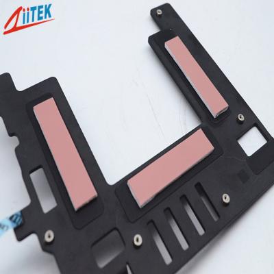 China Specific Gravity 2.8 g/cm^3 Good Thermal Conductive Heat Sink Pad for Routers for sale