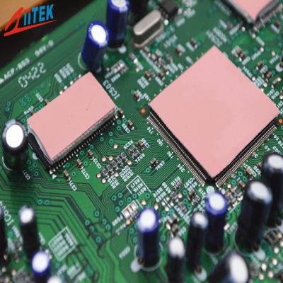 China Specific Gravity 2.8 g/cm^3 Good Thermal Conductive Heat Sink Pad for Routers for sale