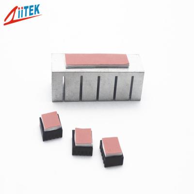 China Rosa/Weiß hervorragende thermische Leistung Thermal Pad für RDRAM-Speichermodule zu verkaufen