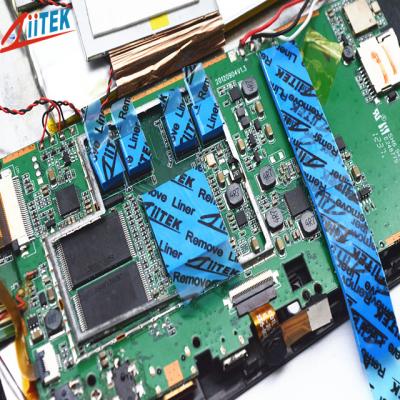 Китай Производственные высокотеплопроводящие клейкие силиконовые тепловые подушки продается