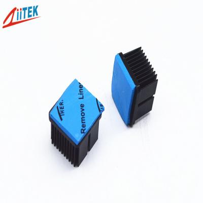 China Thermal Conductive Silicone Pad Heatsink CPU 0.5-5.0mm Thermal Interface Material Thermal Conductive Gap Filler for sale