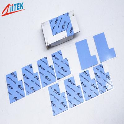 China Premium Soft 2.6W Silicone Thermal Pad Self Adhesive Thermal Filler Pad For Advanced Cooling Needs for sale