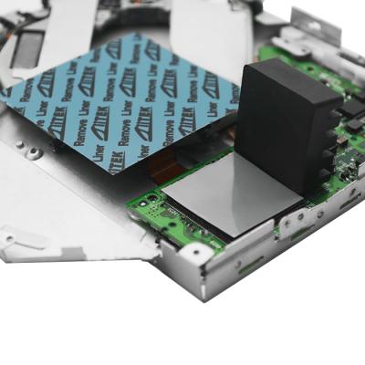 중국 GPU CPU 냉각 패드용 열 실리콘 절연 패드 0.5MM-5.0MM, 자연 점착성으로 추가 접착 코팅 불필요 판매용
