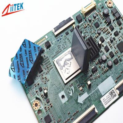 中国 灰色の高強度1.5W/MKバッテリー用の高温耐性熱シリコン絶縁体パッド 販売のため