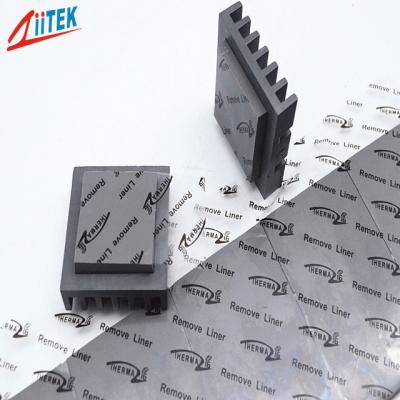 China China Factory Dark Gray Density 3.5g/CM³ Thermal Conductive Pad-40 To 160℃ Conductivity 8.0W For Display Card for sale