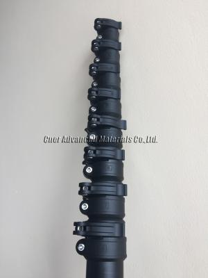 China 37ft CARBON fiber Water Fed Pole , extension pole, window cleaning pole, telescopic pole for sale