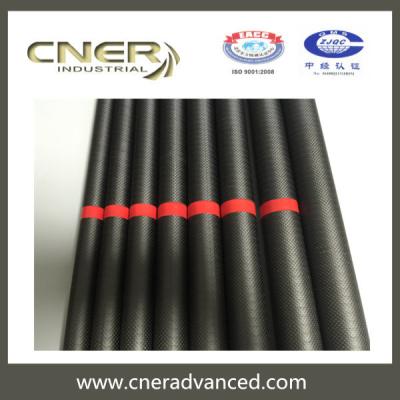 China 40ft CARBON fiber Water Fed Pole , extension pole, window cleaning pole, telescopic pole for sale