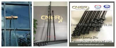 China super stiff High Modulus Carbon Fiber 55 foot Pole telescopic pole / Hi Mod pole for sale