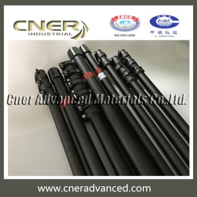 China Brand CNER 50FT telescopic Water Rescue Poles / Carbon Fiber Tubes/ extension pole for sale