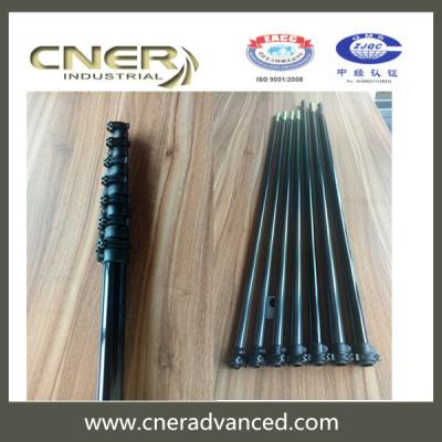 China Brand Cner high stiffness Hi Modular water rescue pole, carbon telescopic pole for sale