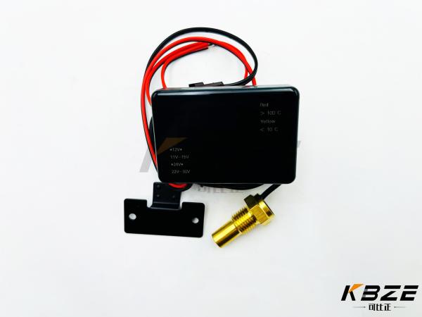 Quality 14MM DIGITAL WATER TEMP VOLTMETER REPLACEMENT FOR EXCAVATOR for sale