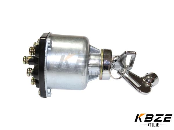 Quality KATO 007SS-54-3 IGNITION SWITCH/SWITCH ASSEM WITH 2 KEYS REPLACEMENT FOR KATO HD250 HD400 HD550 HD770 HD880 for sale