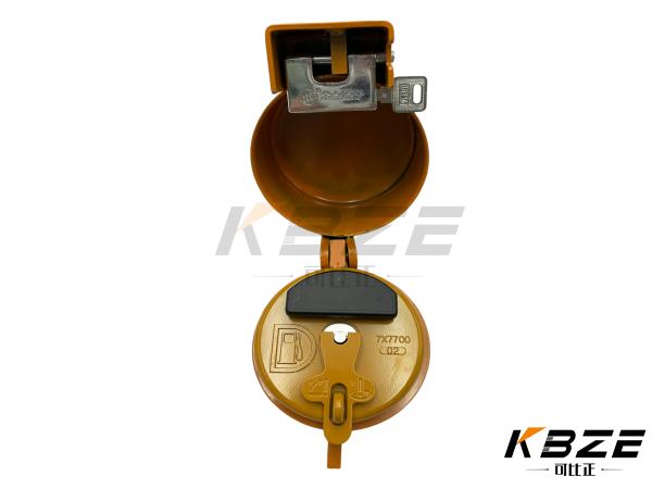 Quality E307 E320 SK450-6 Φ110MM HIGH QUALITY EXTRA ANTI THIEF FUEL TANK CAP/FUEL FILLER CAP WITH 2KEY FOR CAT KOBELCO EXCAVATOR for sale