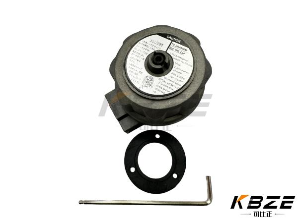 Quality HITACHI KATO 4178684 4222874 HYDRAULIC OIL TANK CAP / BREATHER AIR REPLACMENT for sale