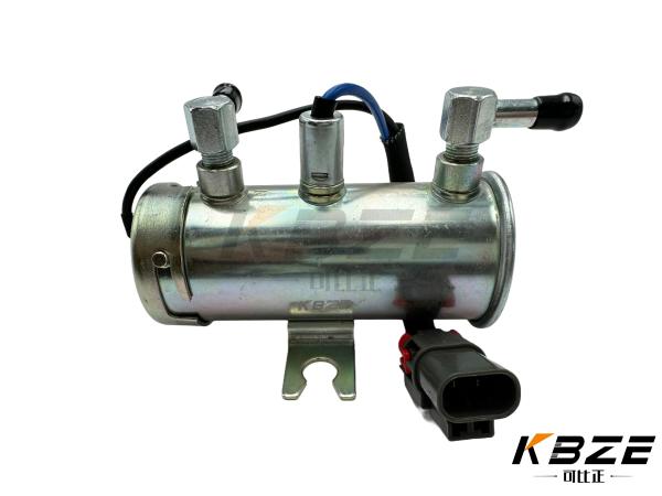 Quality KBZE KOBELCO SK75-8 SH75 8MM 24V ELECTRIC FUEL PUMP/FUEL INJECTION PUMP ASSY REPLACEMENT FOR EXCAVATOR for sale