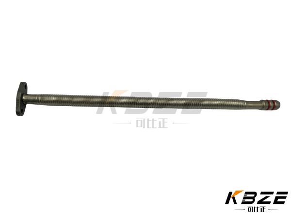 Quality KBZE 6742-01-3450 6742013450 KOMATSU 4D102 / 6D114 TURBO OIL DRAIN PIPE 56CM FITS FOR PC300-7 PC360-7 for sale