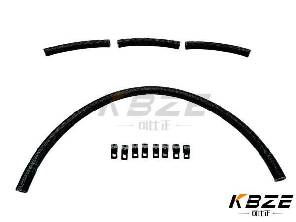 Quality 085-8089 085-8090 MITSUBISHI 4D32 4D34 INJECTOR BLACK DRAIN TUBE FOR CAT for sale