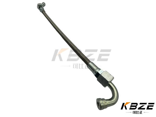 Quality 3282159 HYUNDAI R140 R320 R340 KBZE TURBO OIL INLET PIPE FOR CUMMINS 6BT ENGINE for sale