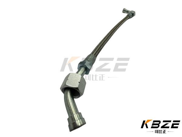 Quality 3282159 HYUNDAI R140 R320 R340 KBZE TURBO OIL INLET PIPE FOR CUMMINS 6BT ENGINE for sale