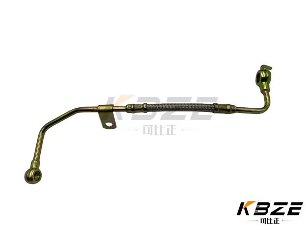 Quality KOBELCO SK200-8 SK210-8 TURBO OIL INLET PIPE VH15407E0110 FITS HINO J05 DIESEL for sale
