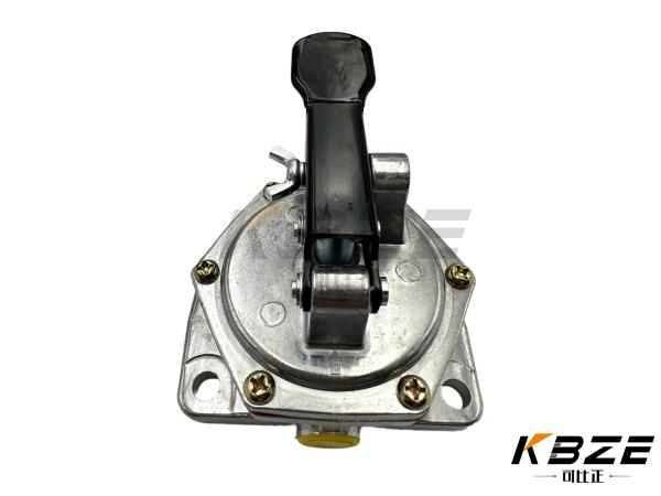 Quality 6261-71-8240 6261718240 4 HOLES FUEL PRIMING PUMP FOR KOMATSU PC400-7 PC400-8 EXCAVATOR for sale