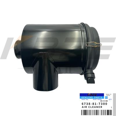China PC200-7 PC360-7 EXCAVATOR AIR CLEANER 6738-81-7300 6738-81-7310 600-184-2810 FOR KOMATSU for sale